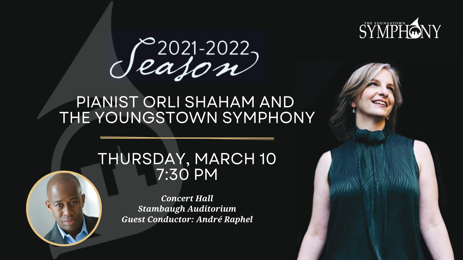 Pianist Orli Shaham and Guest Conductor André Raphel Join The ...